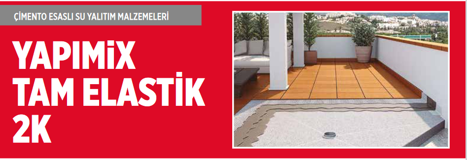YAPIMİX TAM ELASTİK 2K - 30KG (20 KG + 10 KG)